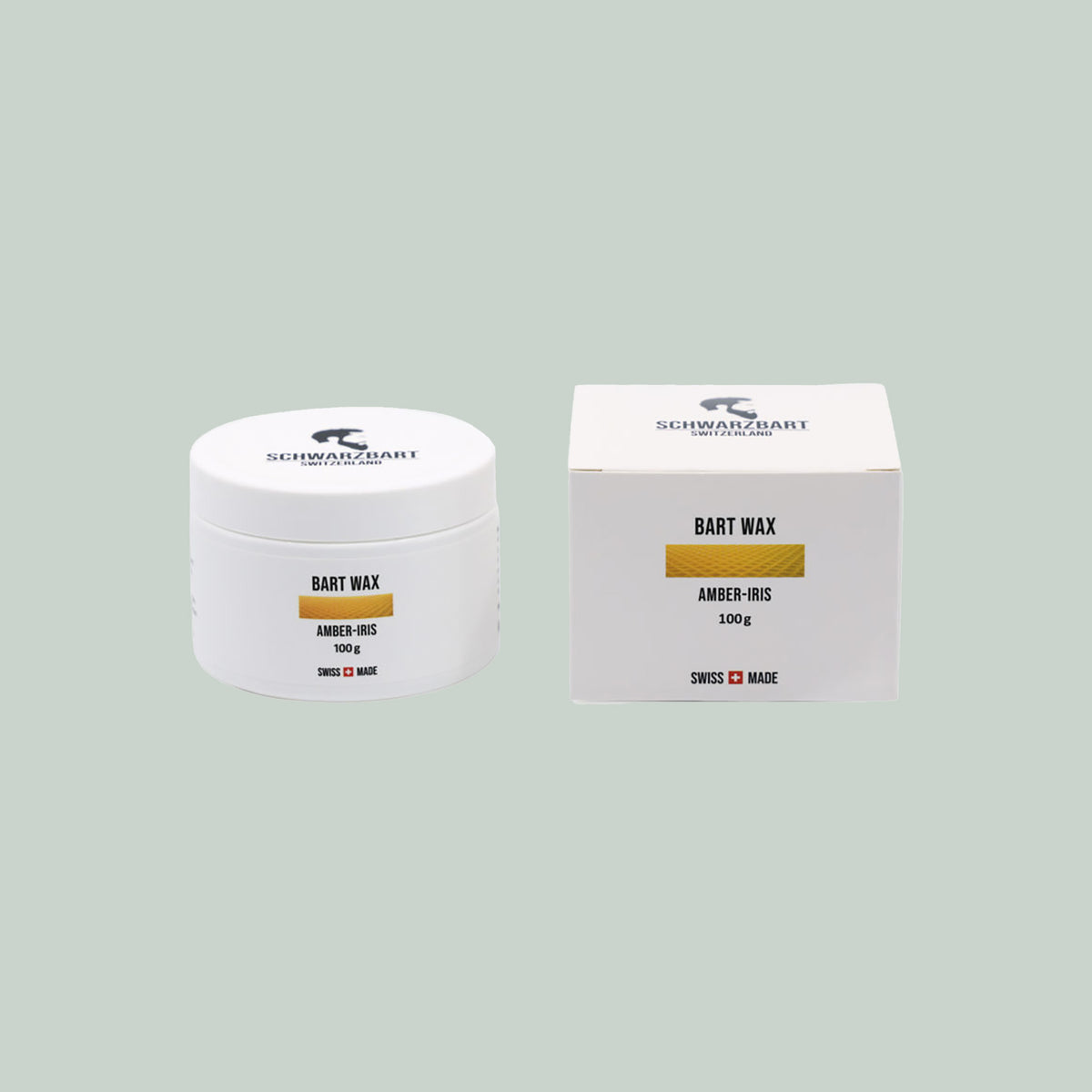 Schwarzbart Bart Wax | Form & Pflege für den Bart – 100 ml – Öko-Essentials