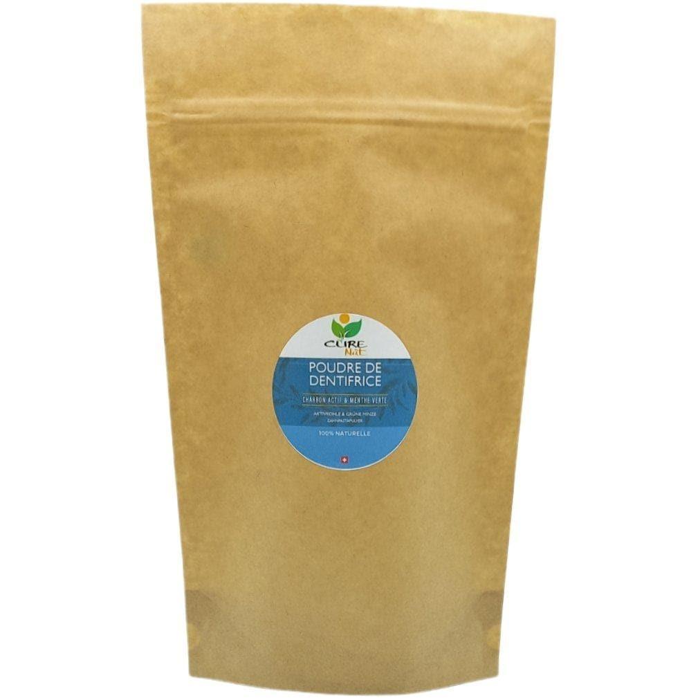 Natural tooth powder with activated charcoal and mint – fluoride-free ...